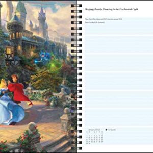 Disney Dreams Collection by Thomas Kinkade Studios: 2022 Monthly/Weekly Engageme