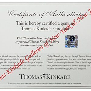 Thomas Kinkade Studios Lionel Santa's Special Delivery 8 x 10 Gallery Wrapped Canvas