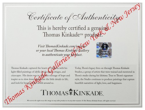 Thomas Kinkade Studios Lionel Santa's Special Delivery 8 x 10 Gallery Wrapped Canvas