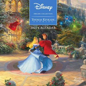 disney dreams collection by thomas kinkade studios: 2022 mini wall calendar