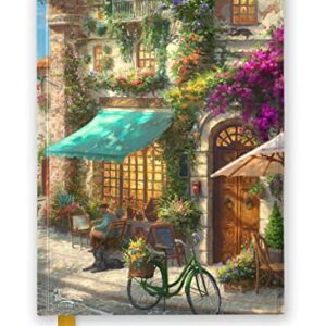 Thomas Kinkade Studios: Italian Café (Foiled Journal) (Flame Tree Notebooks)