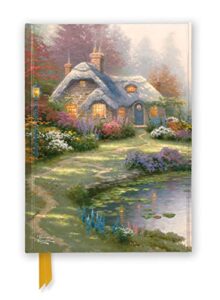 thomas kinkade: everett's cottage (foiled journal) (flame tree notebooks)