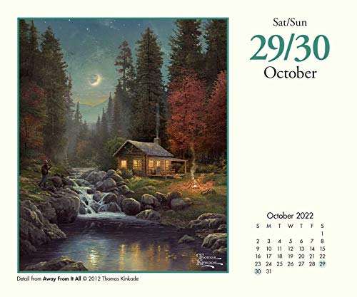 Thomas Kinkade Studios 2022 Day-to-Day Calendar