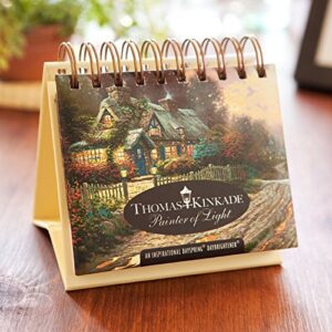 DaySpring - Thomas Kinkade Painter of Light: An Inspirational DaySpring DayBrightener - Perpetual Calendar with Encouraging Scripture from the King James Bible (23460)