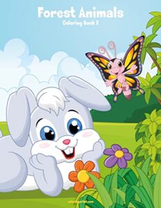 forest animals coloring book 2