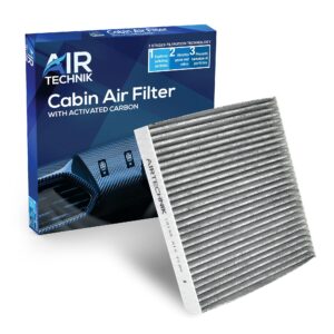 airtechnik cf10140 cabin air filter w/activated carbon | fits infiniti fx35, fx45, g35, mitsubishi eclipse, lancer, outlander, nissan altima, maxima, murano, sentra, x-trail - 27277-4m400