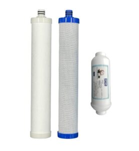 ipw industries inc. compatible ac-30 ac-15 ro 3 filter replacement set for reverse osmosis drinking water system