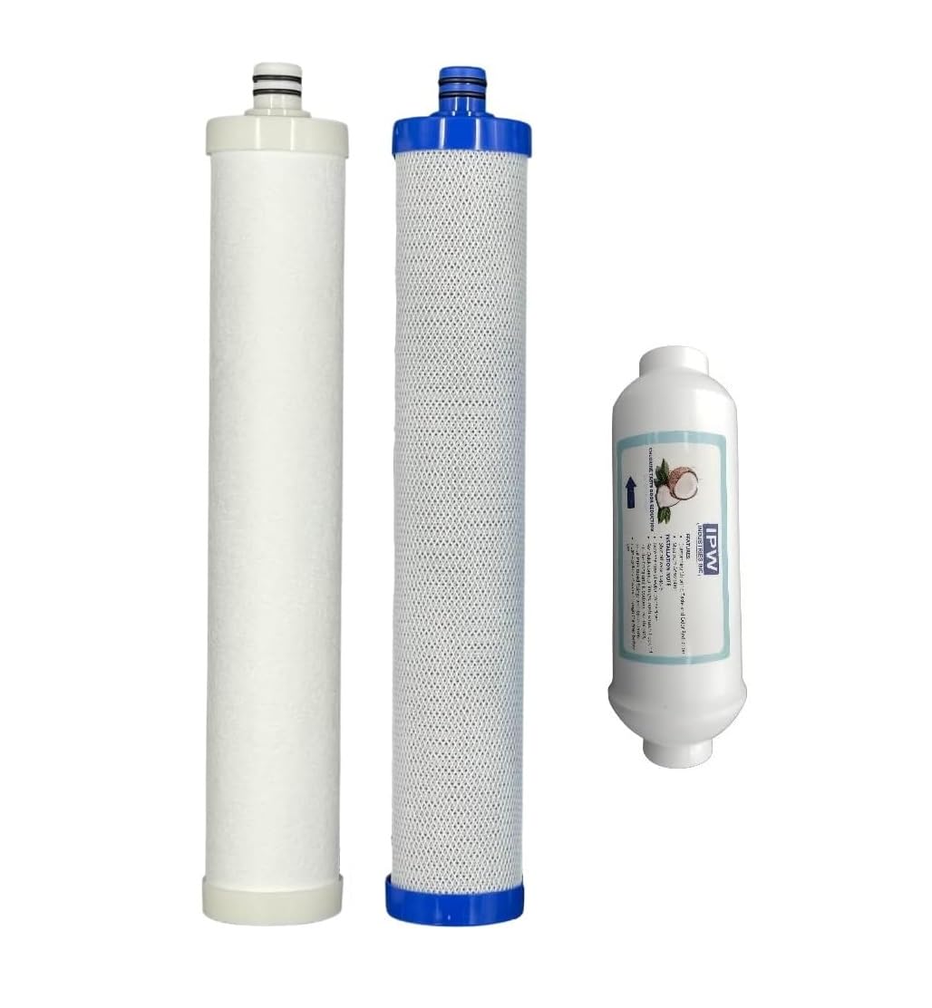 IPW Industries Inc. Compatible AC-30 AC-15 RO 3 Filter Replacement Set for Reverse Osmosis Drinking Water System