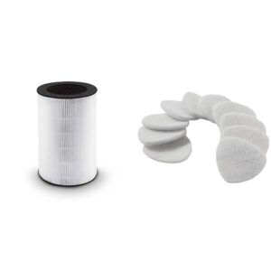 homedics totalclean 3-in-1 true hepa filter replacement bundle for air purifiers