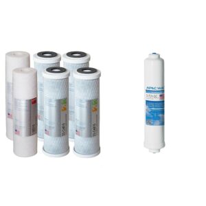 apec water systems filter set with inline carbon filter