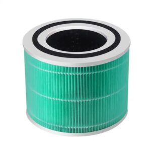 core 300 toxin absorber replacement filter,compatible with core 300,300s vortexair air purifier,core 300-rf-tx,3-in-1 hepa and activated carbon filter