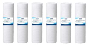 ipw industries inc. compatible to waterpik ir-25 water filter cartridge - pack of 6 - replacement water filters