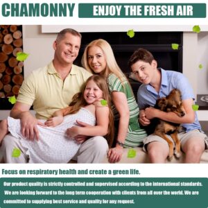 CHAMONNY MA-22 True HEPA Replacement Filter, Compatible with MA Series MA-22 Air Purifier, 3-in-1 H13 True HEPA Filter and Activated Carbon Filter, 2 Pack