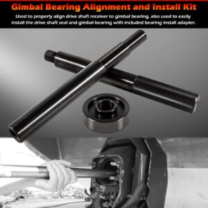 Gimbal Bearing Alignment and Install Kit, Heavy Duty Engine Alignment Tools Set Fits for Mercruiser Alpha 1 Bravo Volvo OMC MR Cobra