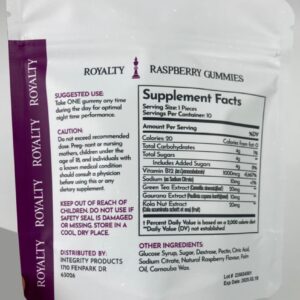 RoyaltyG Multivitamins Gummies , Supports Energy Gummy - 10 Count - Non-GMO, Gluten-Free, Vegetarian