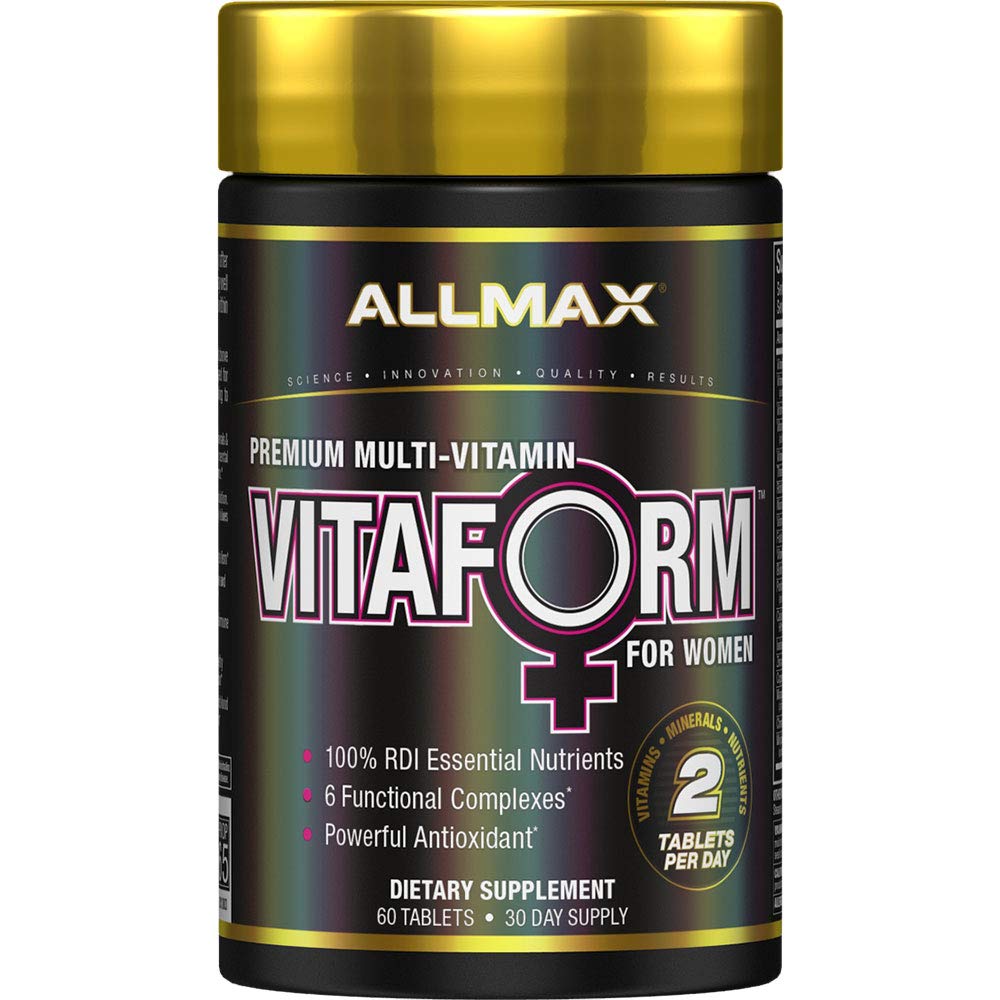 ALLMAX Nutrition – VITAFORM for Women – Multi-Vitamin for Women – 30-Day Supply