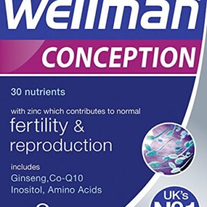 VITABIOTICS WELLMAN CONCEPTION 30 TABLETS by VITABIOTIC