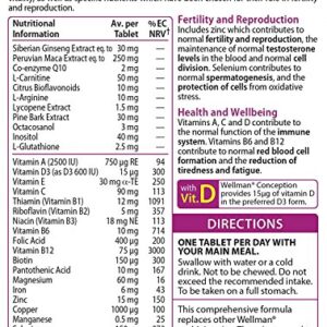 VITABIOTICS WELLMAN CONCEPTION 30 TABLETS by VITABIOTIC