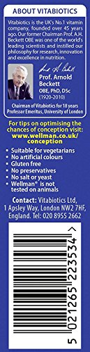 VITABIOTICS WELLMAN CONCEPTION 30 TABLETS by VITABIOTIC