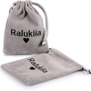 Ralukiia Ohana Means Family Necklace Stitch Necklaces Jewelry Gifts for Daughter Niece