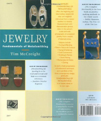 Jewelry: Fundamentals of Metalsmithing