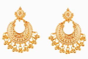 touchstone indian earrings for women jewelry jhumkas bollywood jewellery gold wedding bronze jhumka chandbali set golden clip on folklorico chandelier desi large light weight filigree in gold tone