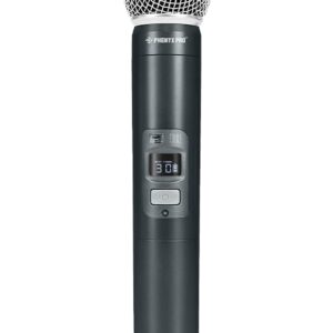 Phenyx Pro Professional Wireless Microphone, UHF Dynamic Microphone, Metal Cordless Microphone, Handheld Microphone for PTU-71/PTU-7000/PTU-6000 with Selectable Frequencies (PWH-7)