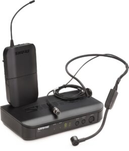 shure blx14/p31 uhf wireless microphone system - perfect for speakers, performers, presentations - 14-hour battery life, 300 ft range | includes pga31 headset mic, single channel receiver | h9 band