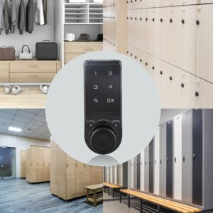 Digital Electronic Coded Lock, Smart Electronic Drawer Lock, Combination Password RFID Lock for Office Cabinet, Wardrobes, Liquor and etc-ABS Lock Case