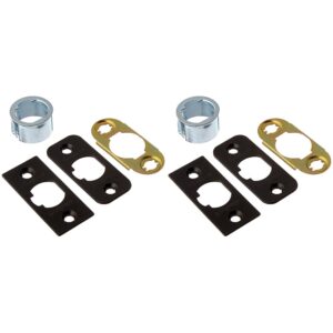 kwikset corporation 6-way deadlatch service kit in stainless steel (pack of 2)