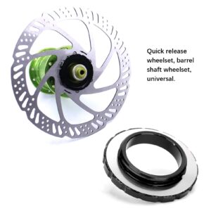 VGEBY Mountain Bike Center Lock Wheelset Hub Disc Lock Cover 12/15/20MM Barrel Shaft Centerlock Disc Rotor Lockring