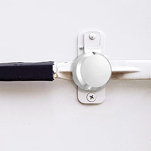 Hidden Shackle Padlocks Keyed Alike Trailer Puck Padlocks with Enlarged Lock(3 Pieces)