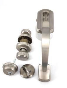 schlage greenwich satin nickel deadbolt keyed entry set multi pack