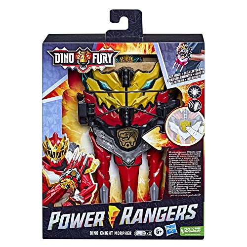 Power Rangers Dino Knight Morpher Toy with Lights, Sounds and Red Ranger Key - 5+ Years