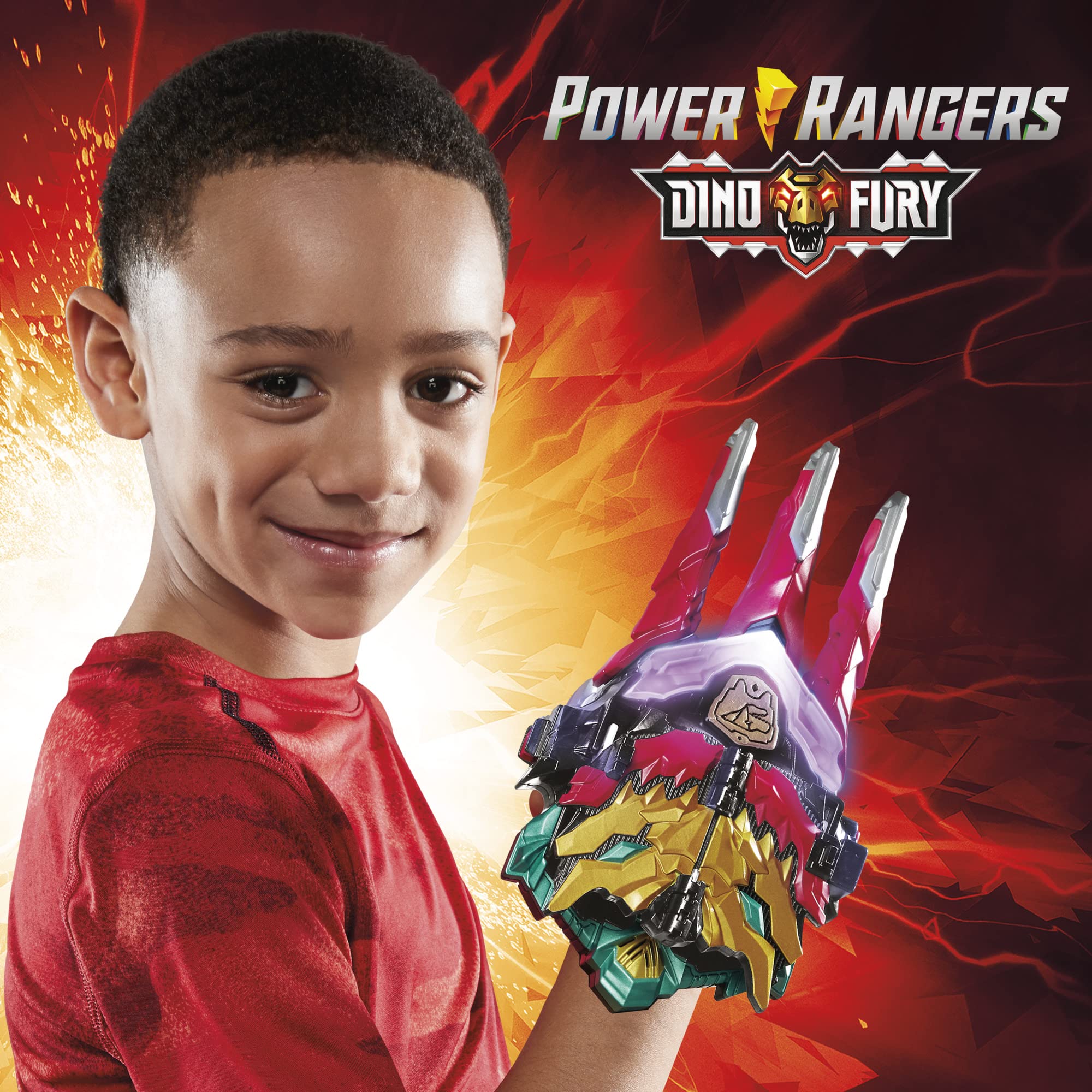 Power Rangers Dino Knight Morpher Toy with Lights, Sounds and Red Ranger Key - 5+ Years