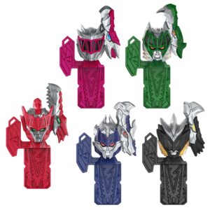 Power Rangers Dino Fury Megazord Mega Pack 5-pack Zord Action Figure Toys for Kids Ages 4 and Up (Amazon Exclusive)