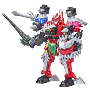 Power Rangers Dino Fury Megazord Mega Pack 5-pack Zord Action Figure Toys for Kids Ages 4 and Up (Amazon Exclusive)