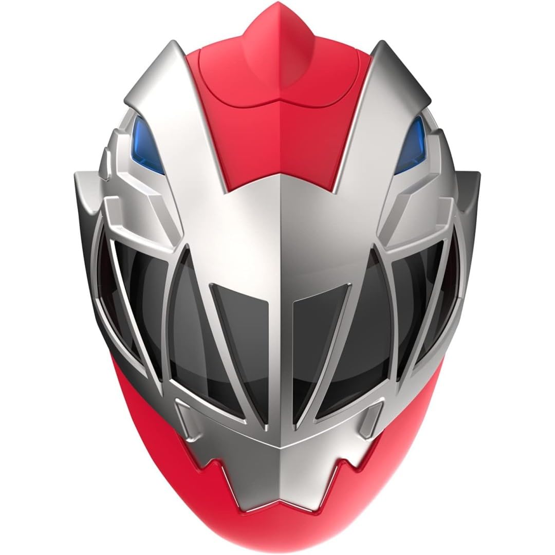 Power Rangers Dino Fury Red Ranger Electronic Mask Roleplay Toy for Costume and Dress Up Inspired by The TV Show Ages 5 and Up