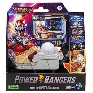 Power Rangers Cosmic Fury Cosmic Morpher Electronic Sound Scanning Color Change Lights and Sounds Kids Role Play Toys for Girls and Boys Ages 5 and Up