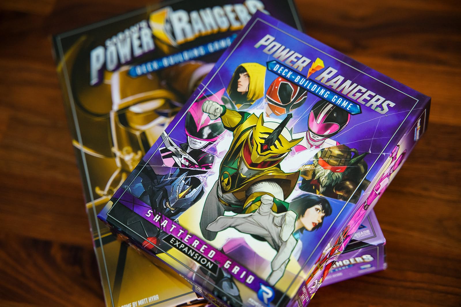 Power Rangers Deck-Building Game: Shattered Grid Expansion - New Content, Time Travel, Alternate Universes & More! Ages 14+, 2-4 Players, 30-70 Min