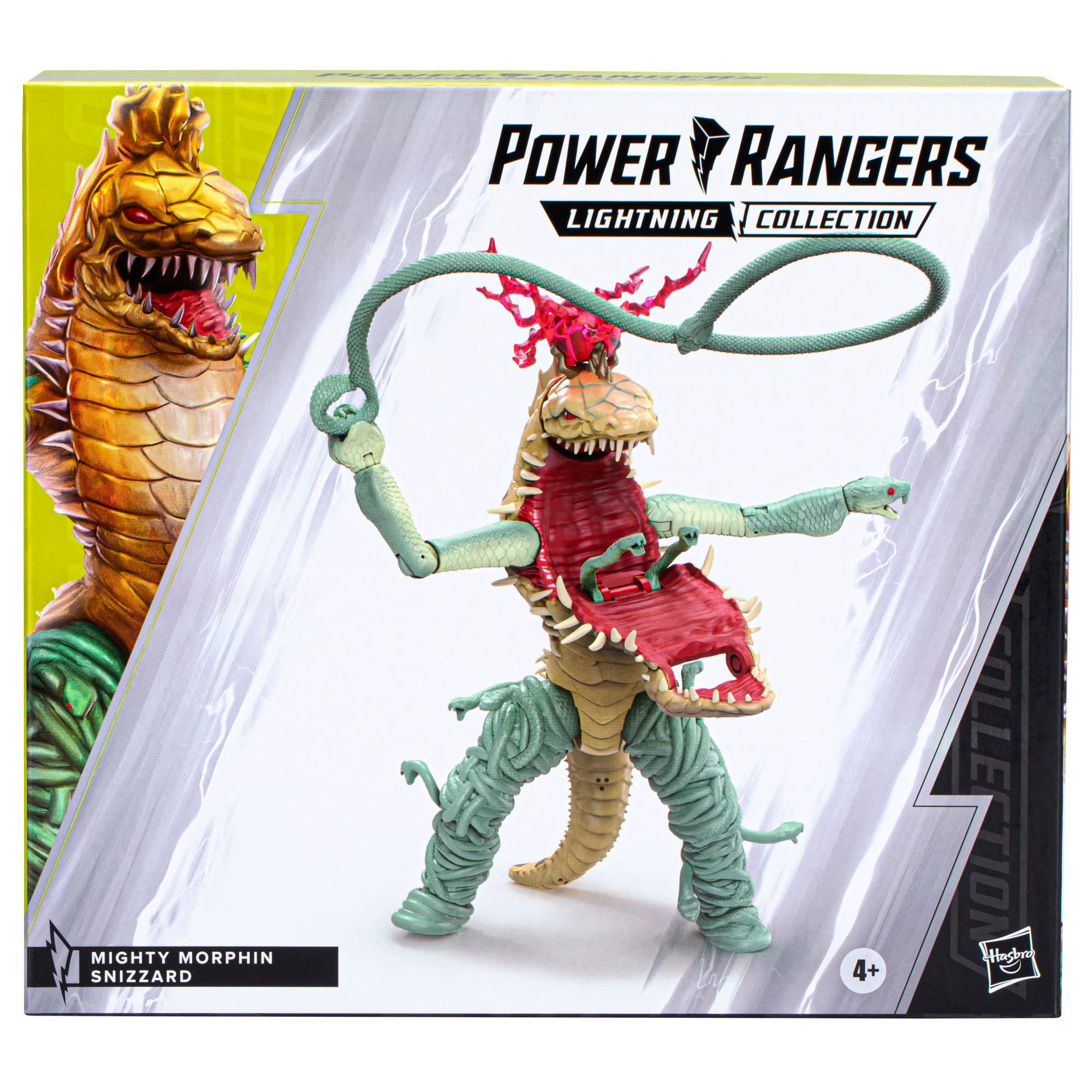 Power Rangers Lightning Collection Mighty Morphin Snizzard Action Figure with Accessories, 6-Inch Scale, Ages 4 and Up, Collectible Toys from Classic Show