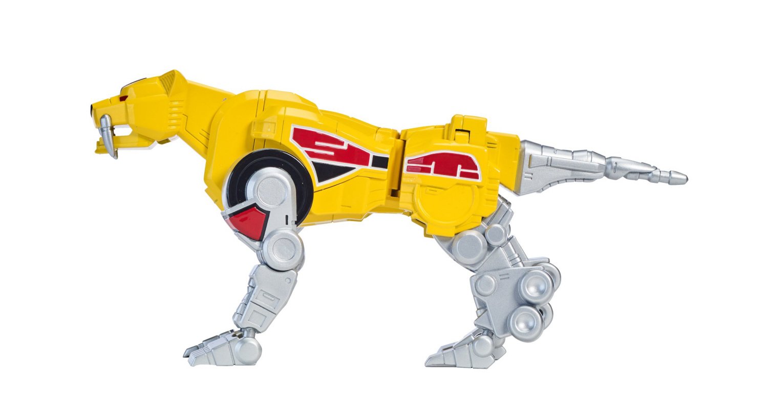 Power Rangers Mighty Morphin Sabertooth Tiger Zord Action Figure, Sabretooth Tiger Zord