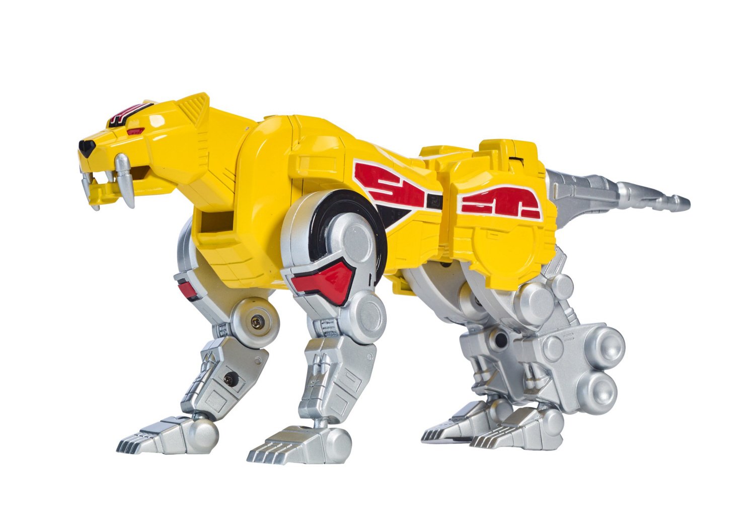 Power Rangers Mighty Morphin Sabertooth Tiger Zord Action Figure, Sabretooth Tiger Zord