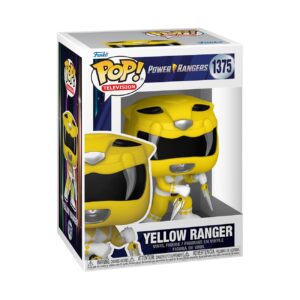 funko pop! tv: mighty morphin power rangers 30th anniversary - yellow ranger