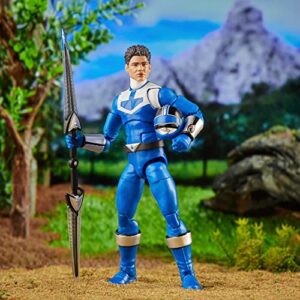 Power Rangers Lightning Collection Time Force Blue Ranger and Vector Cycle Action Figures with Accessories, Ages 4 and Up, Collectible Toys