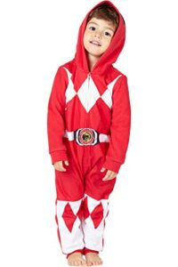 power ranger boys red critter pajama, 2t