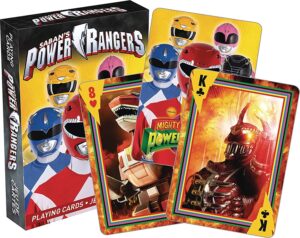 nmr america mighty morphin' power rangers playing cards