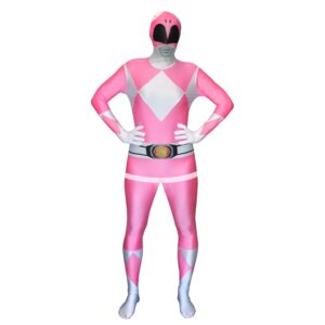 Morphsuits Men's Power Rangers, Pink, Medium