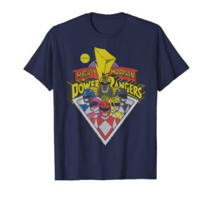 power rangers logo group t-shirt