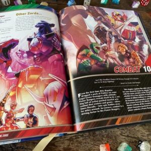 Renegade Game Studios Power Rangers Roleplaying Game Core Rulebook, Hardcover Full Color 260 Pages Ages 14+